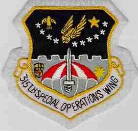 315th Special Operations Wing Patch – Saunders Military Insignia