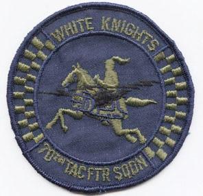 70th Tactical Fighter Squadron Subdued Patch – Saunders Military Insignia