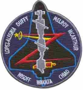 STS92DISCOVERY 10 0 cloth patch - Saunders Military Insignia