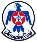 Thunderbirds Large Patch Official US Air Force Embroidered – Saunders Military Insignia