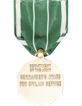 Army Commanders Award For Civilian Service Medal - Saunders Military ...