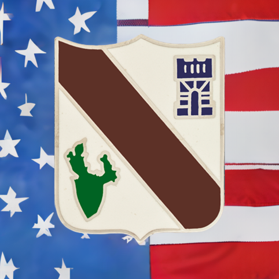 104th Medical Battalion Maryland National Guard Unit Crest with Secure ...