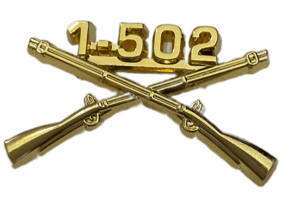 1-502nd Infantry Officer Regimental Branch Of Service Insignia Badge ...