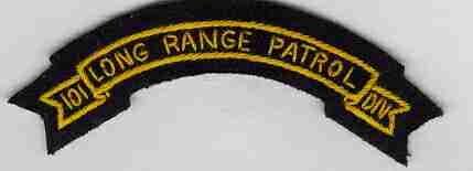 101st Division LRP Scroll – Saunders Military Insignia