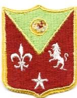 102nd Medical Battalion Patch, WWII Cut Edge - Saunders Military Insignia