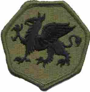 108th Division Training Subdued patch - Saunders Military Insignia