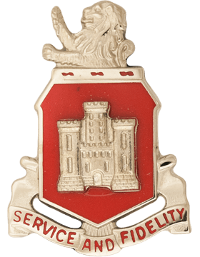 113th Engineer Battalion Unit Crest - Saunders Military Insignia