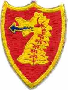 114th Artillery Regiment Patch, Authentic WWII Cut Edge - Saunders ...