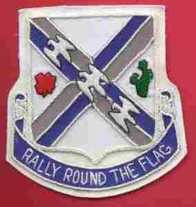 115th Infantry Regiment Patch, Handmade - Saunders Military Insignia