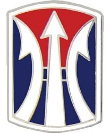 11th Infantry Brigade metal hat pin - Saunders Military Insignia