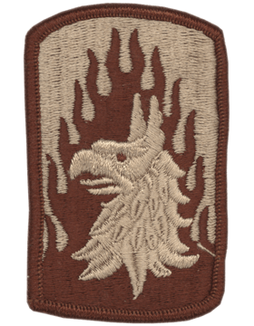 12th Aviation Brigade Desert Cloth Patch - Saunders Military Insignia