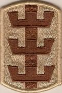 130th Engineer Brigade Desert Patch - Saunders Military Insignia
