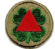 13th Army Corps Patch Authentic WWII Cut Edge - Saunders Military Insignia