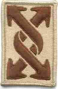 143rd Transportation Command Brigade Patch, Desert Subdued - Saunders ...