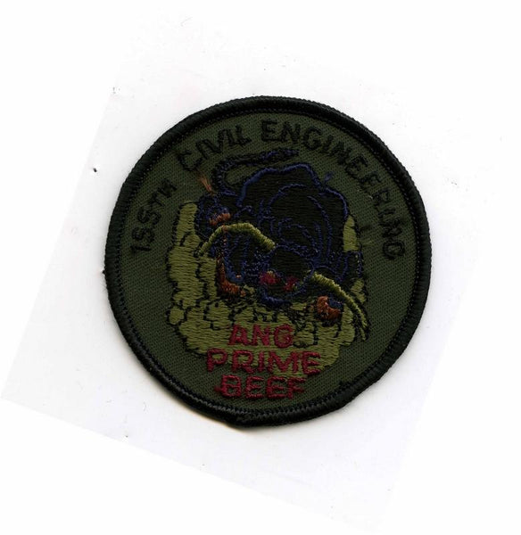 Civil Engineer PRIME BEEF Subdued Patch | USA-Made Air Force Insignia ...