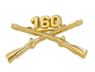 160th Infantry Officer Regimental Branch Of Service Insignia Badge ...