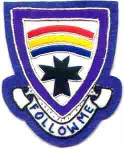 166th Infantry Regiment Patch, Handmade - Saunders Military Insignia