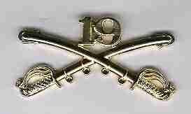19th Cavalry Cap badge - Saunders Military Insignia