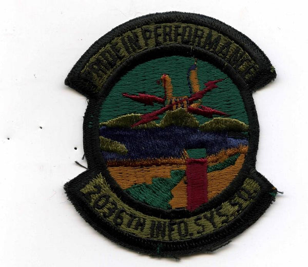 2036th Intelligence Support Squadron Patch For Collectors – Saunders ...