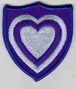 24th Army Corps Color Patch - Saunders Military Insignia