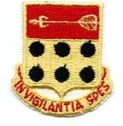 278th Artillery Regiment Patch, Cut Edge - Saunders Military Insignia