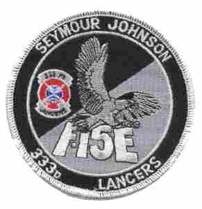 333rd Fighter Squadron F15E USAF Patch Heritage Collection – Saunders ...