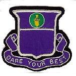 347th Infantry Regiment color patch, Patch, handmade - Saunders ...