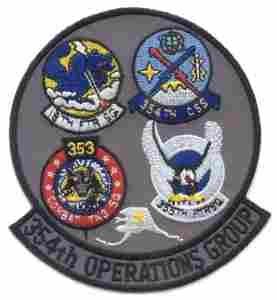 354th Operation Group Patch – Saunders Military Insignia