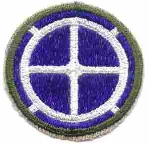 35th Infantry Division (old design) Patch WWII Authentic Repro Cut Edge ...