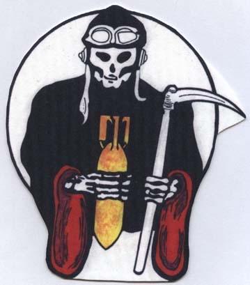 375th Bombardment Group - leather, Patch, leather, handpainted ...