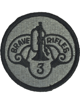 3rd Armored Cavalry ACU patch with Velcro - Saunders Military Insignia
