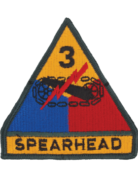 3rd Armored Division full color patch – Saunders Military Insignia