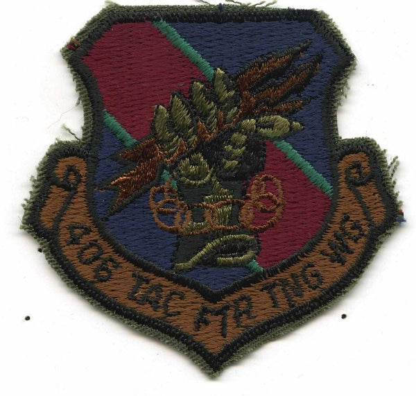 406th Tactical Fighter Training Wing Subdued Patch – Saunders Military ...