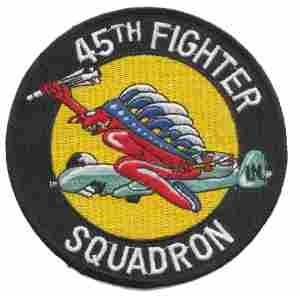 45th Fighter Squadron USAF Patch Emblem Collectible – Saunders Military ...
