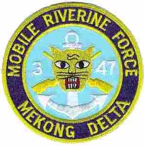 47th Infantry 3rd Riverine, Full Color Patch - Saunders Military Insignia
