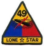 49th Armored Division Patch with Tab - Saunders Military Insignia