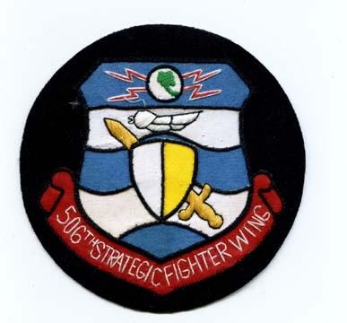 506th Strategic Fighter Wing patch – Saunders Military Insignia