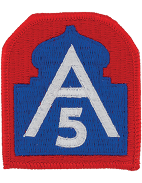 Parche del 5.º Cuerpo del Ejército: insignia militar de Saunders ...