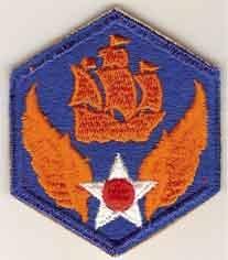 6th Air Force Patch, Authentic WWII Cut Edge - Saunders Military Insignia