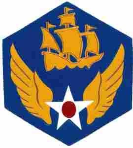 6th Air Force, Patch, leather, handpainted - Saunders Military Insignia