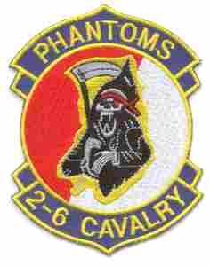 6th Cavalry 2nd Squadron Patch Hand Made - Saunders Military Insignia