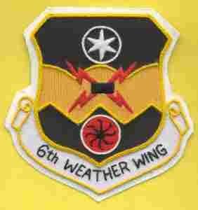6th Weather Wing cloth patch – Saunders Military Insignia