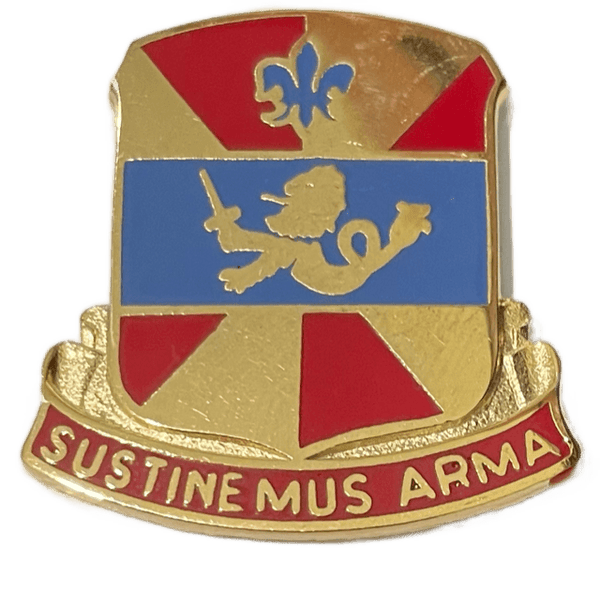 738th Support Battalion Unit Crest - Saunders Military Insignia