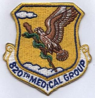 820th Medical Group Patch Military Emblem for Collectors – Saunders ...