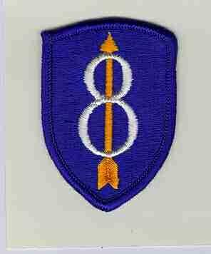 8th Infantry Division Full Color Patch – Saunders Military Insignia