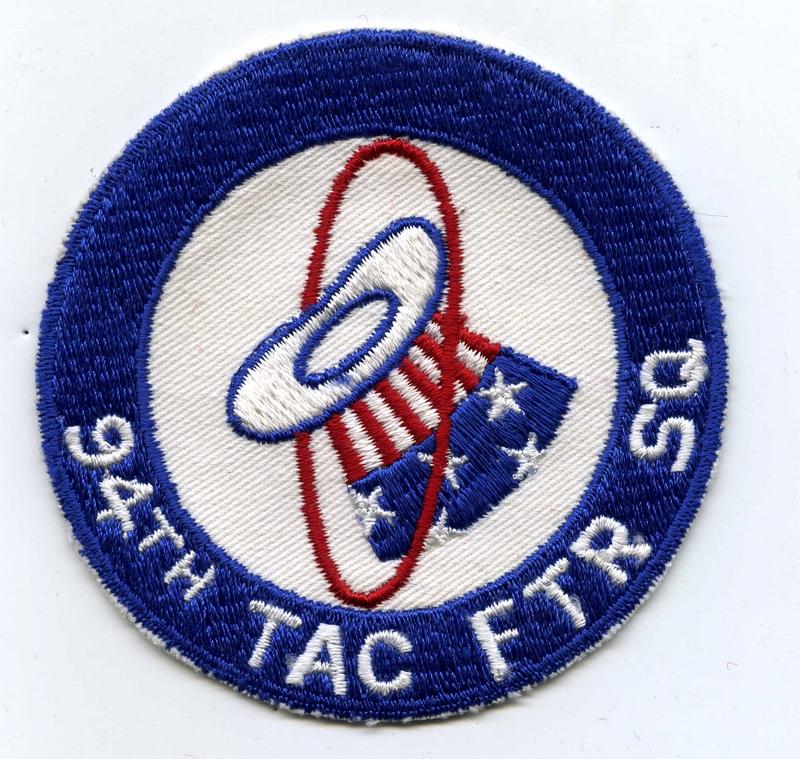 94th Tactical Fighter Squadron Patch Authentic Emblem – Saunders ...