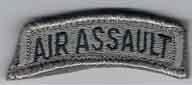 Air Assault Tab in the Army ACU with Velcro - Saunders Military Insignia