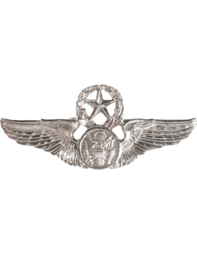 Air Force Enlisted Chief Aircrew Wing Metal Badge Chrome – Saunders ...