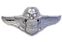 Air Force Master Navigator Observer Badge Wing Chrome Metal – Saunders ...