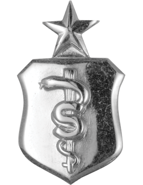 Air Force Senior Biomedical Science Badge Chrome Finish – Saunders ...